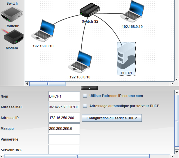 Serveur DHCP [Internet - Réseau local]